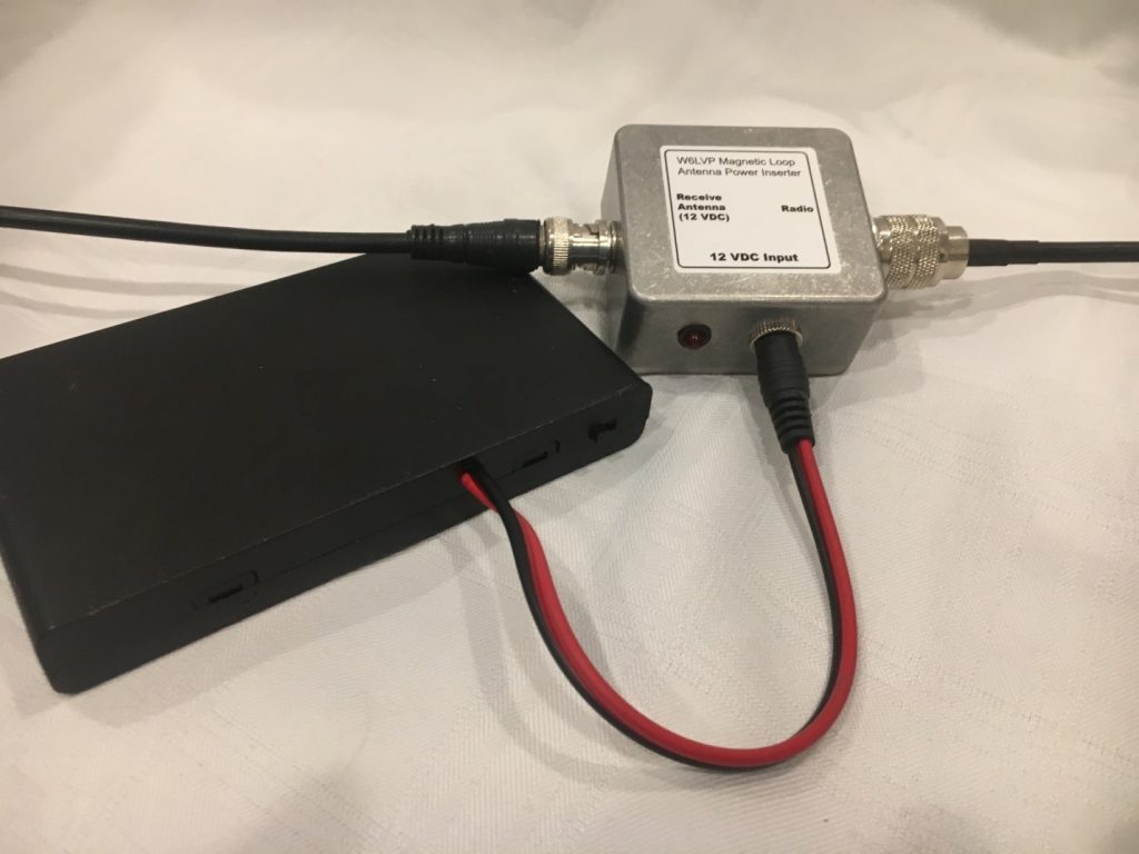 W6LVP Amplified Receive-Only Magnetic Loop Antenna – Portable Version ...