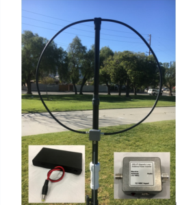 W6LVP Amplified Receive-Only Magnetic Loop Antenna – Portable Version ...